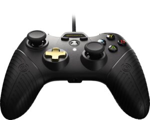 powera fusion controller for xbox one - black/gold