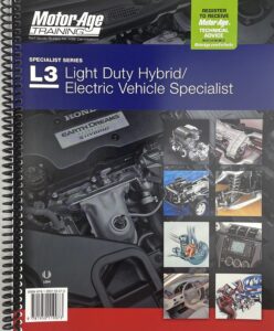 ase test prep l3 - hybrid/electric vehicle specialist certification test prep study guide (motor age training) by motor age staff (2016-08-02)