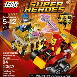 LEGO Super Heroes Mighty Micros: Iron Man Vs. Thanos 76072 Building Kit