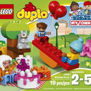 LEGO DUPLO My Town Birthday Party 10832, Preschool, Pre-Kindergarten Large Building Block Toys for Toddlers