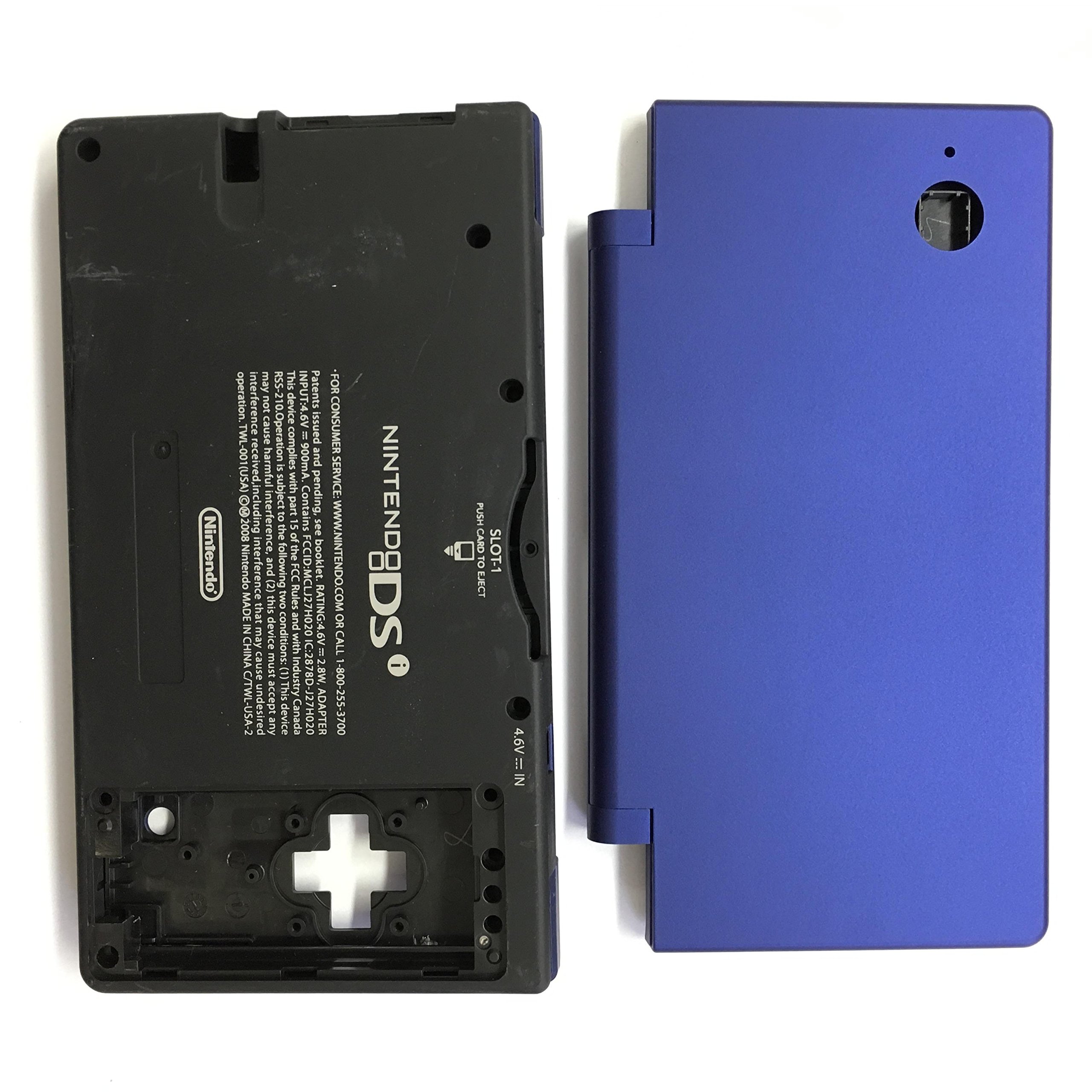 Nintendo DSi Replacement Housing Shell Case, Dark Blue Black