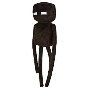 jinx minecraft enderman plush stuffed toy, black, 17" tall