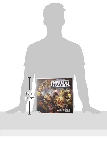 Star Wars Imperial Assault Board Game Jabba's Realm EXPANSION - Epic Sci-Fi Miniatures Strategy Game for Kids and Adults, Ages 14+, 1-5 Players, 1-2 Hour Playtime, Made by Fantasy Flight Games