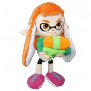 Little Buddy USA 1467 Splatoon Female Inkling Plush, 9""", Multi-Colored, 156 months to 180 months