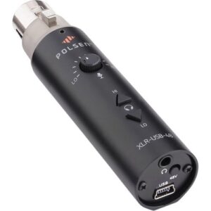 polsen xlr-usb-48 - xlr to usb audio interface