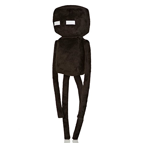 JINX Minecraft Enderman Plush Stuffed Toy, Black, 17" Tall