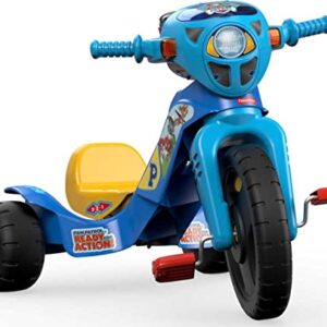 Fisher-Price PAW Patrol Toddler Tricycle Lights & Sounds Trike Toy Bike with Handlebar Grips & Storage for Preschool Kids Ages 2+ Years