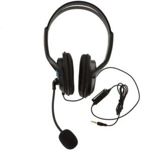 for sony playstation 4 ps4 wired gaming headset headphones with microphone