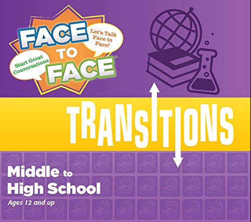 Face to Face Transitions Card Game (Middle to High School Edition) – Communication Development for Important Life Transitions, Ages 12 and Up