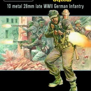 Bolt Action Warlord Games, World War II German Volksgrenadier Squad Wargaming Miniatures