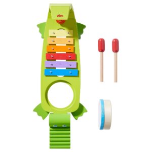 HABA Symphony Croc Music Band Set with 4 Instruments for Ages 2 and Up