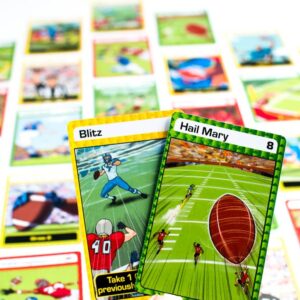 Blitz Champz | Football Card Game (Ages 7+) | Fun Family Game | Party Game | Gifts for Football Fans | Card Game for Kids | Card Game for Adults