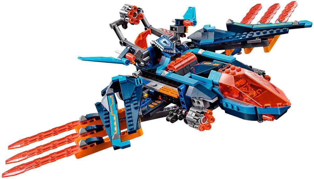 LEGO Nexo Knights Clay's Falcon Fighter Blaster 70351 Childrens Toy