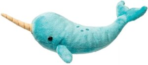 douglas spike turquoise narwhal plush stuffed animal