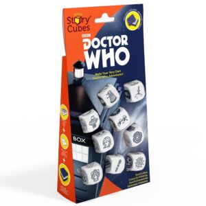 creativity hub rory's store cubes: doctor who dice game set