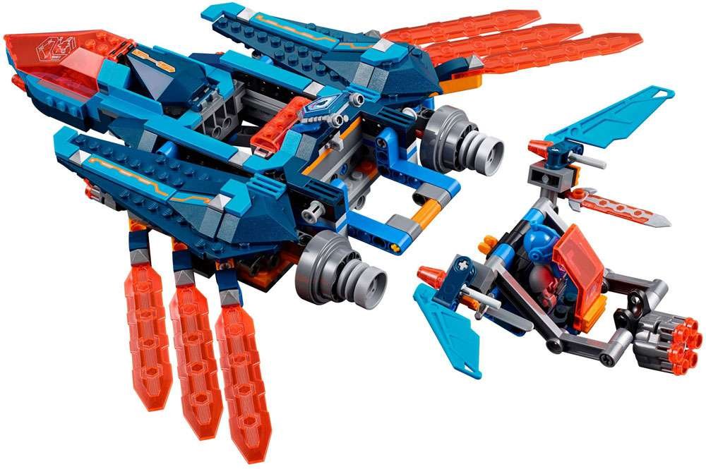 LEGO Nexo Knights Clay's Falcon Fighter Blaster 70351 Childrens Toy