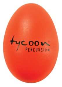 tycoon percussion egg shaker-orange, inch (te-o)