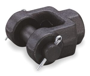 rod clevis mount, cast iron, 3 1/4 in bore