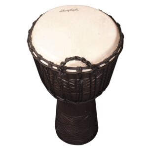 Sawtooth Tribe Series 12" Hand Carved Congo Design Rope Djembe