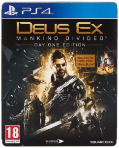 deus ex mankind divided day one edition steelbook ps4