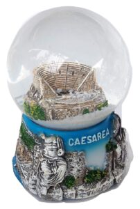 snowdome israel caesarea the theatre snowglobe souvenir