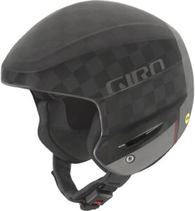 giro avance spherical mips ski race helmet - matte black/carbon - l (57-59 cm)