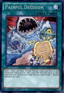 yu-gi-oh! - painful decision (mp16-en151) - mega pack 2016-1st edition - secret rare