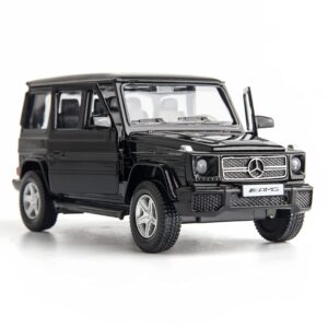 rmz city 1:36 diecasting alloy car model benz g63 amg toy car, pull back vehicles toy car for toddlers kids boys girls gift black