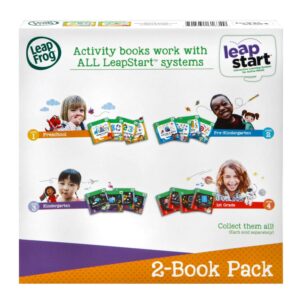 LeapFrog Leapstart Preschool Activity Book Bundle with ABC, Shapes & Colors, Level 1