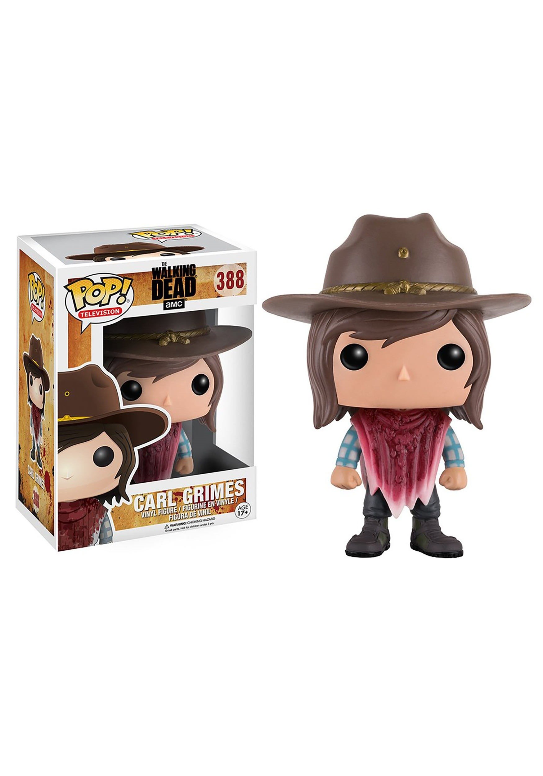 Funko POP Television: The Walking Dead - Carl Grimes Action Figure