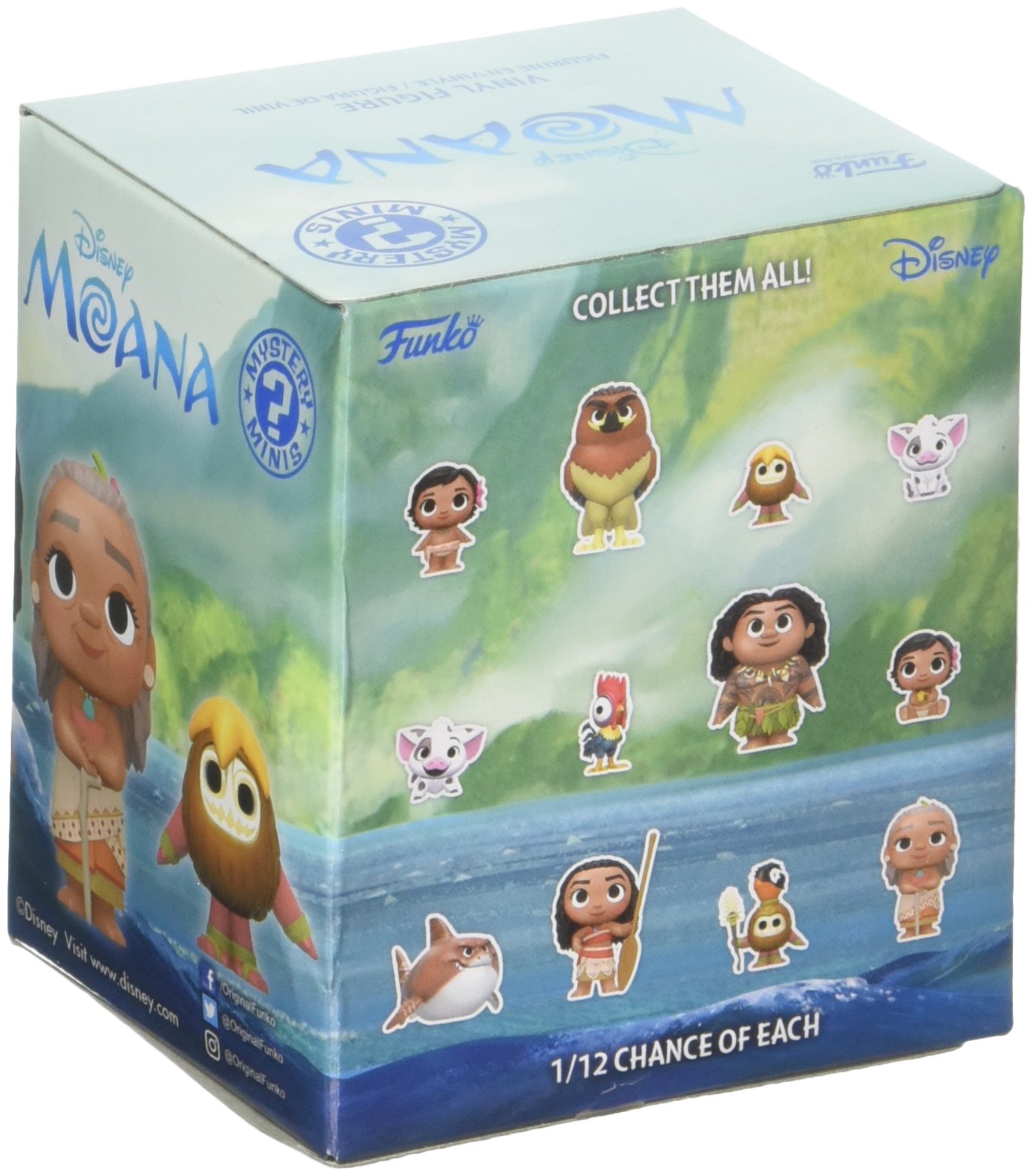 Funko Mystery Mini: Moana - One Mystery Figure Action Figure