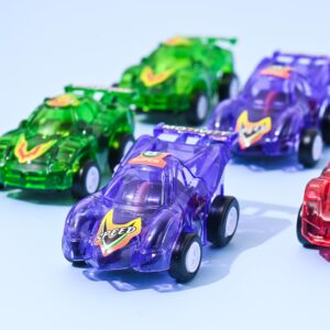 Big Mo's Toys Mini Cars- Party Pack Assorted Pull Back Friction Racing Cars Vehicles Set Fun Gift Party Favors for Kids Bulk Pack of 24