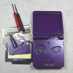 Gametown® New Full Housing Shell Pack Case Cover for GBA SP Gameboy Advance SP Purple