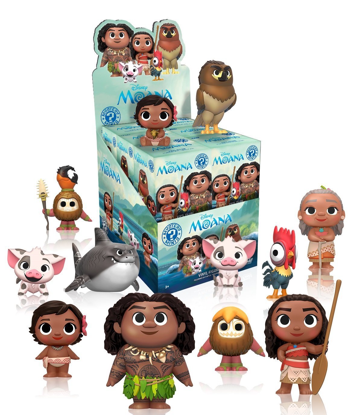 Funko Mystery Mini: Moana - One Mystery Figure Action Figure