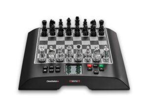 chess genius pro electronic chess board by millennium - from beginner to advanced - the perfect partner for practice and play - batteries included - model mil812