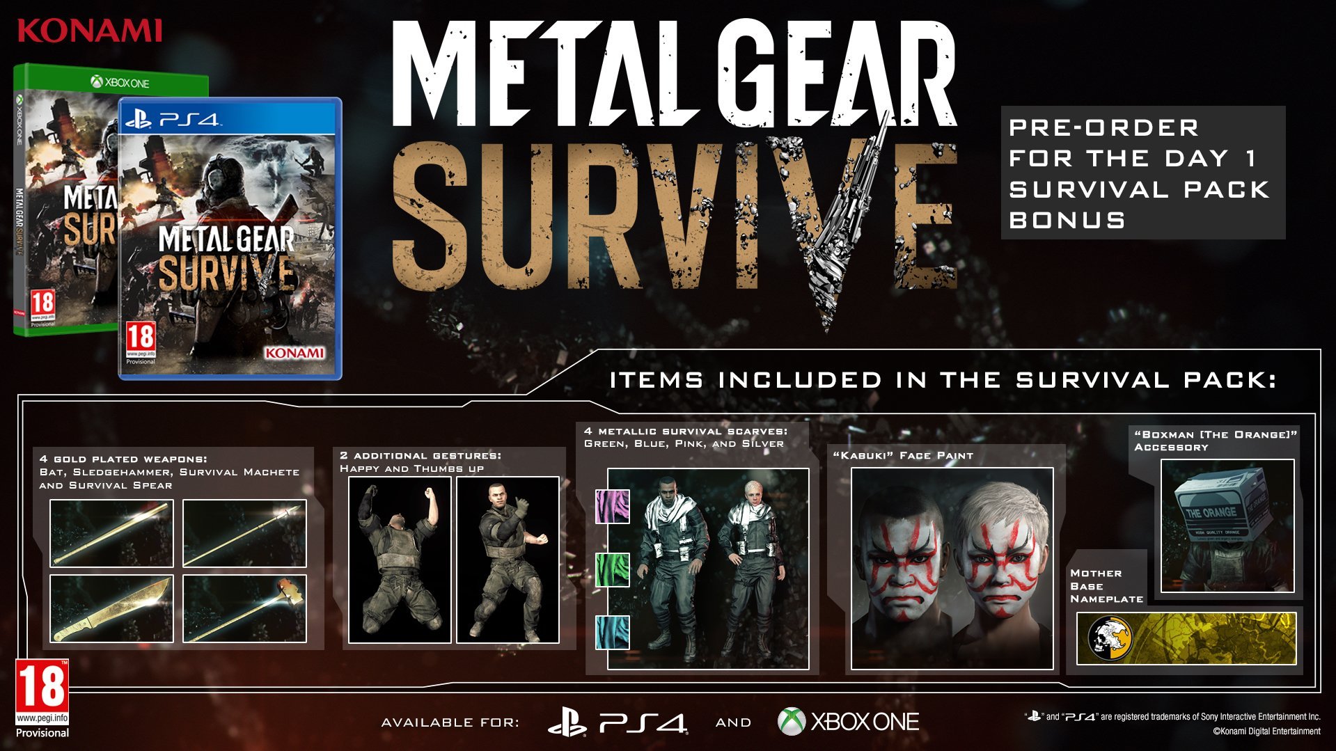 Metal Gear Survive (PS4)