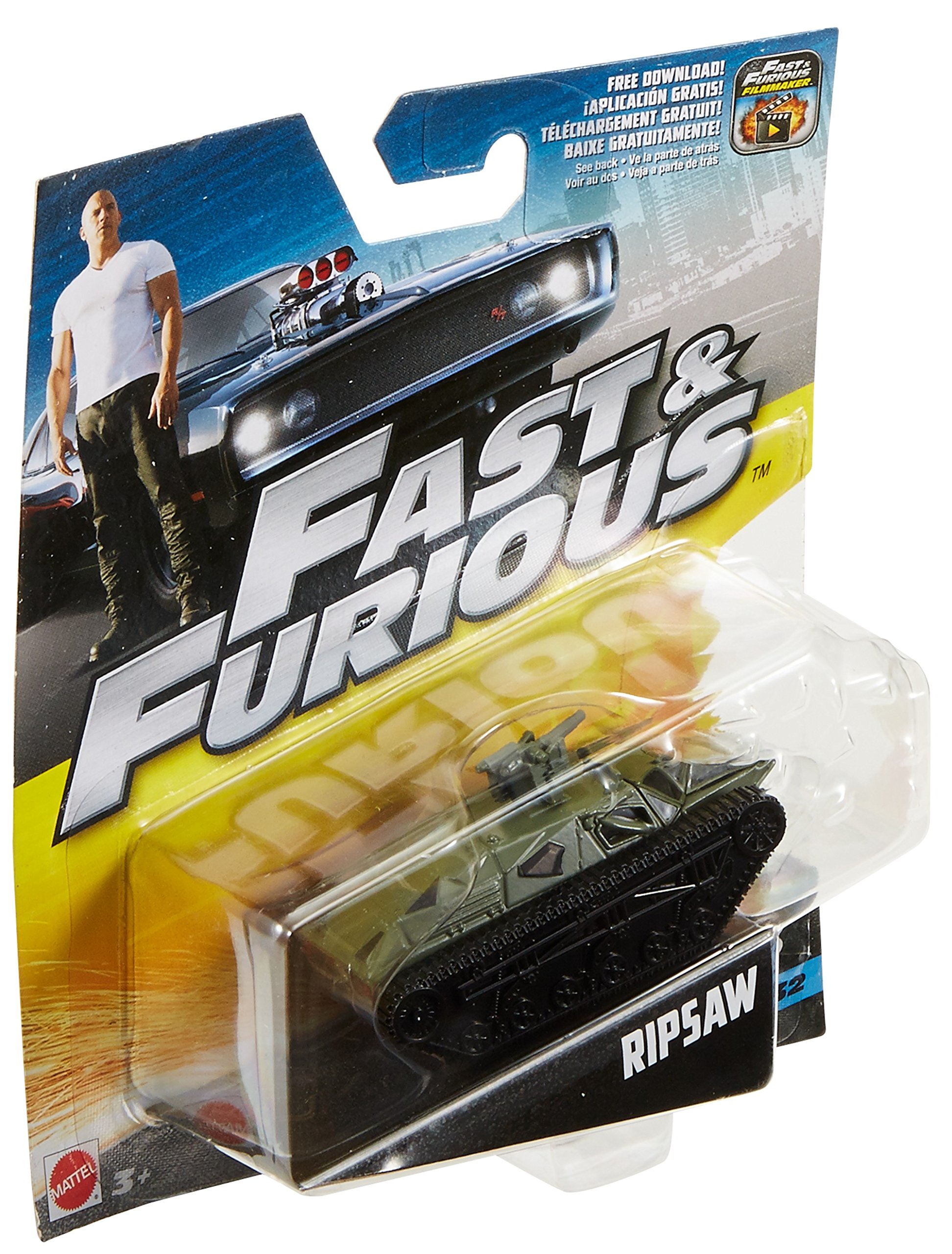 Hot Wheels Fast & Furious Ripsaw Vehicle