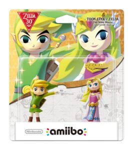 nintendo toon link/zelda : the wind waker amiibo 2-pack - nintendo wii u