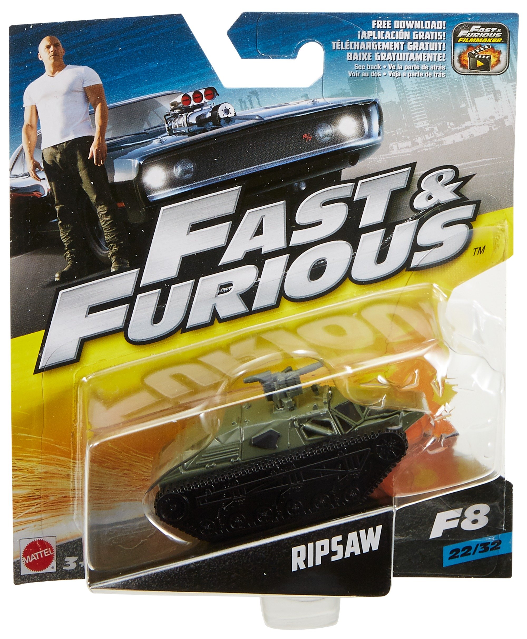 Hot Wheels Fast & Furious Ripsaw Vehicle