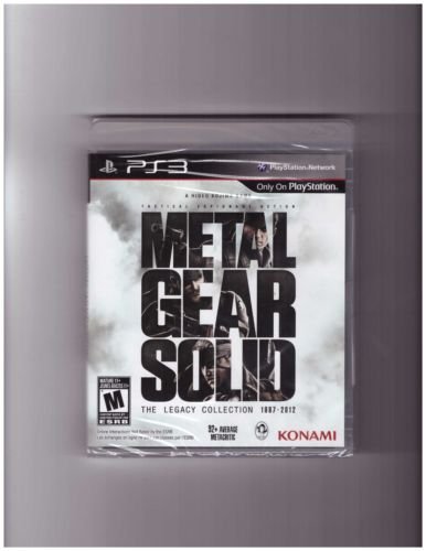 Metal Gear Solid: The Legacy Collection (Playstation 3 PS3, 10 Games in One) NEW