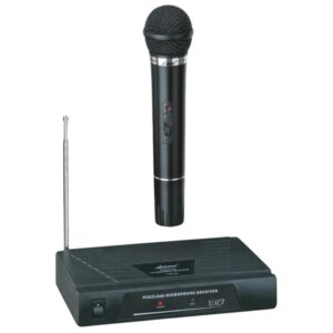 blackmore bmp-50 professional dynamic vhf wireless battery powered microphone system