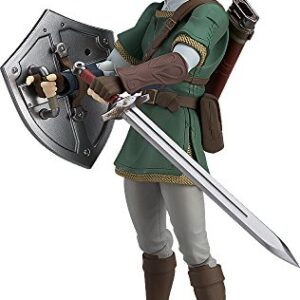 Good Smile The Legend of Zelda Twilight Princess Link (Deluxe Version) Figma Action Figure, 180 months to 1188 months