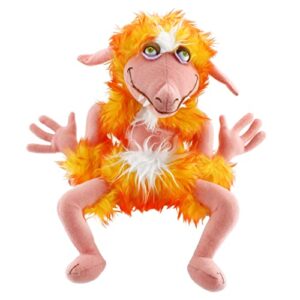 toy vault labyrinth firey plush, creature stuffed toy from jim henson's labyrinth classic movie