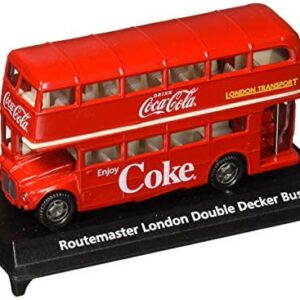 Coca-Cola 1/64 Routemaster London Double Decker Bus