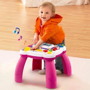 LeapFrog Learn and Groove Musical Table Activity Center, Pink