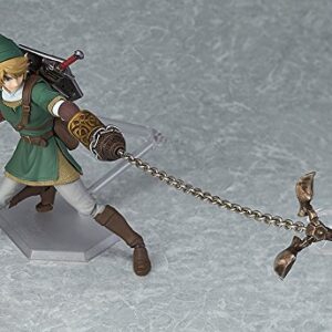 Good Smile The Legend of Zelda Twilight Princess Link (Deluxe Version) Figma Action Figure, 180 months to 1188 months