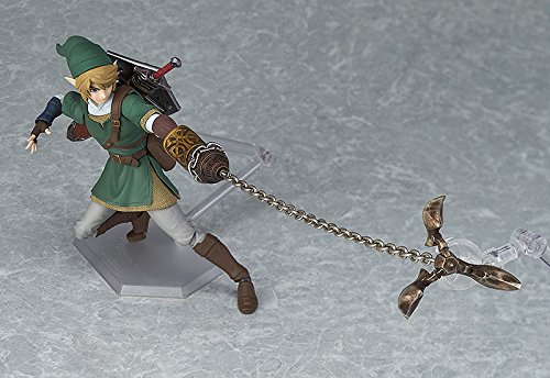 Good Smile The Legend of Zelda Twilight Princess Link (Deluxe Version) Figma Action Figure, 180 months to 1188 months