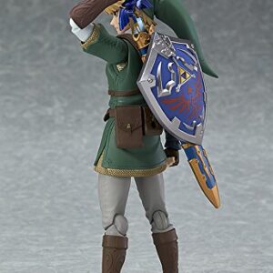 Good Smile The Legend of Zelda Twilight Princess Link (Deluxe Version) Figma Action Figure, 180 months to 1188 months