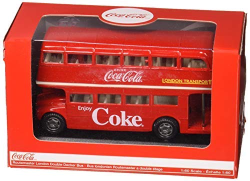 Coca-Cola 1/64 Routemaster London Double Decker Bus