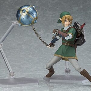 Good Smile The Legend of Zelda Twilight Princess Link (Deluxe Version) Figma Action Figure, 180 months to 1188 months